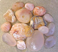 Beachcombing for Agates...